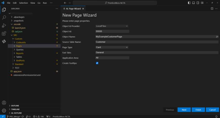 AZ AL Dev Tools/AL Code Outline Visual Studio Code extension