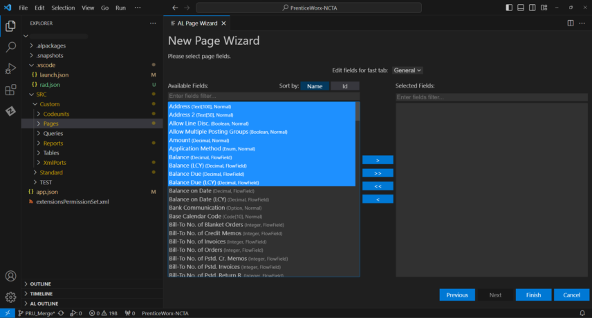 AZ AL Dev Tools/AL Code Outline Visual Studio Code extension